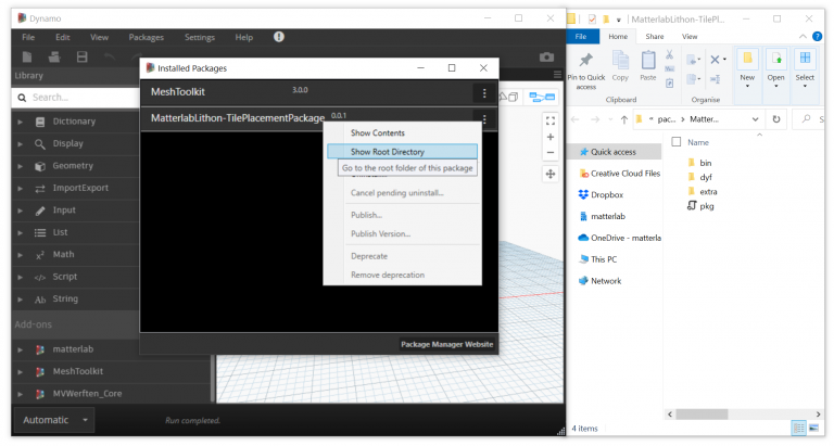 Extend Dynamo With Packages Dynamo Bim