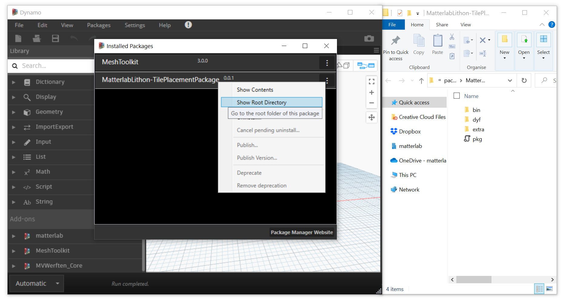 Extend Dynamo With Packages Dynamo Bim