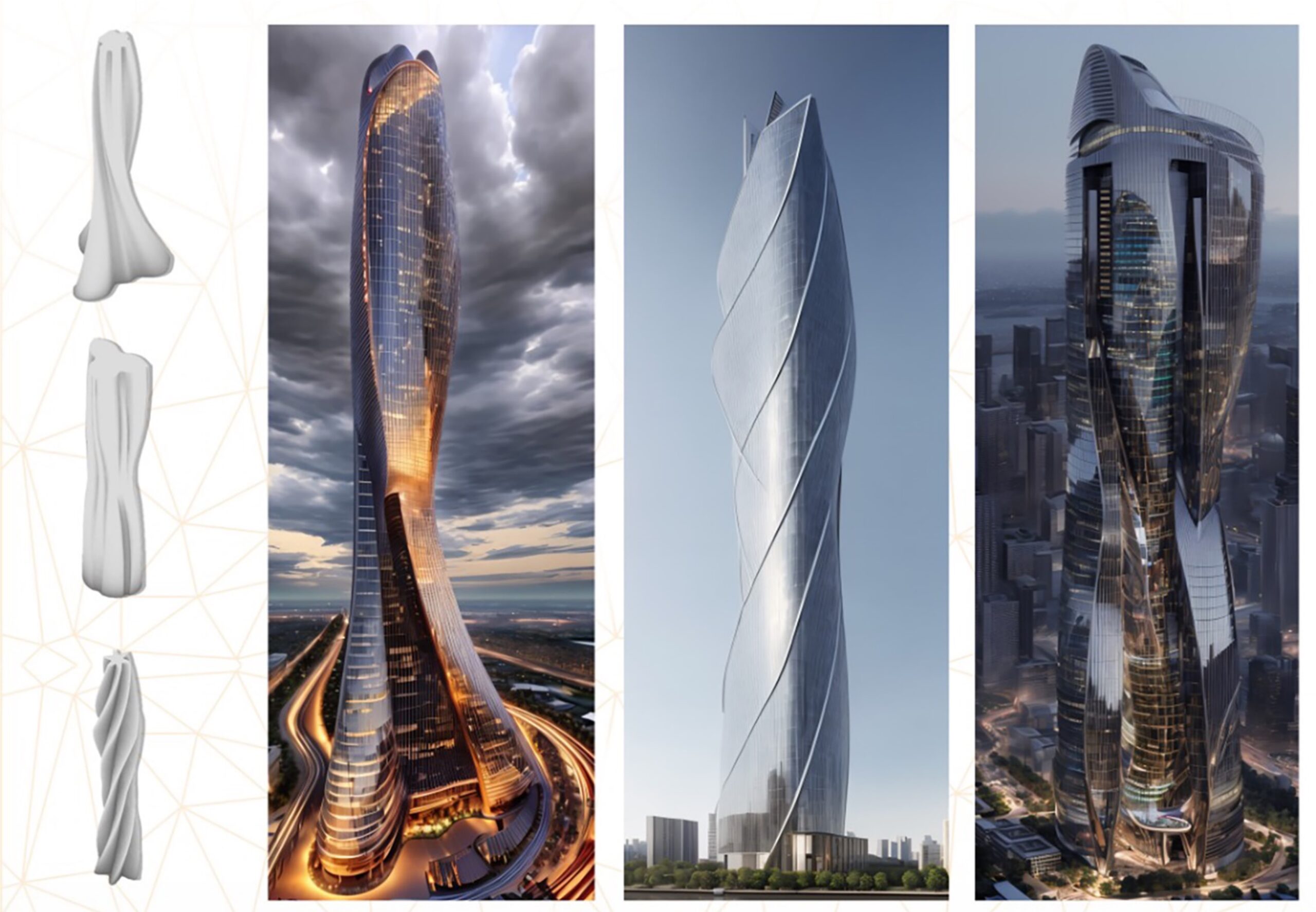 The use of Imagination and AI for High-Rise Buildings made with Dynamo ...